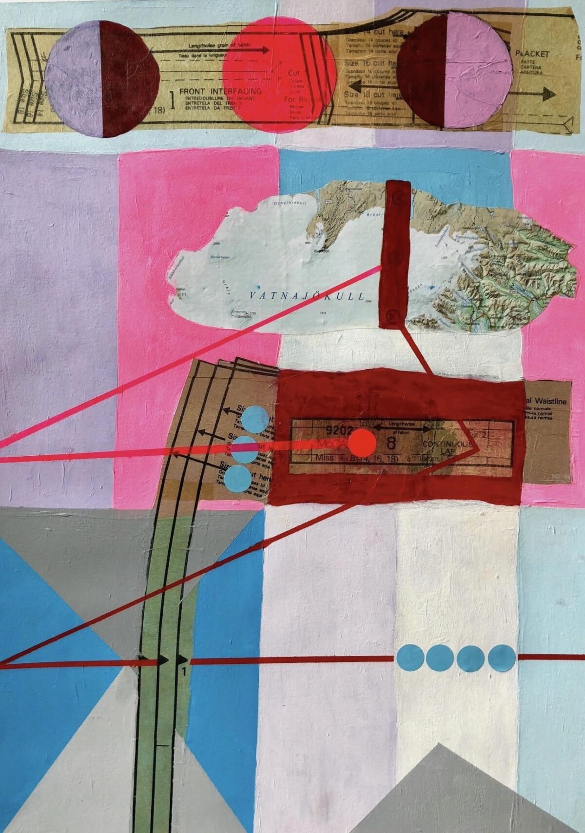 Jonathan Ricci Melting Ice: Zig Zag QR - Epiphany Center for the Arts