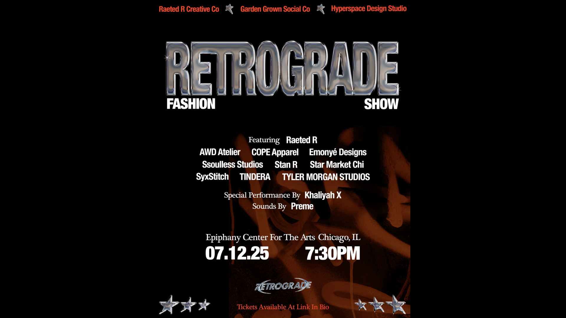 Retrograde Fashion Show - Epiphany Center for the Arts