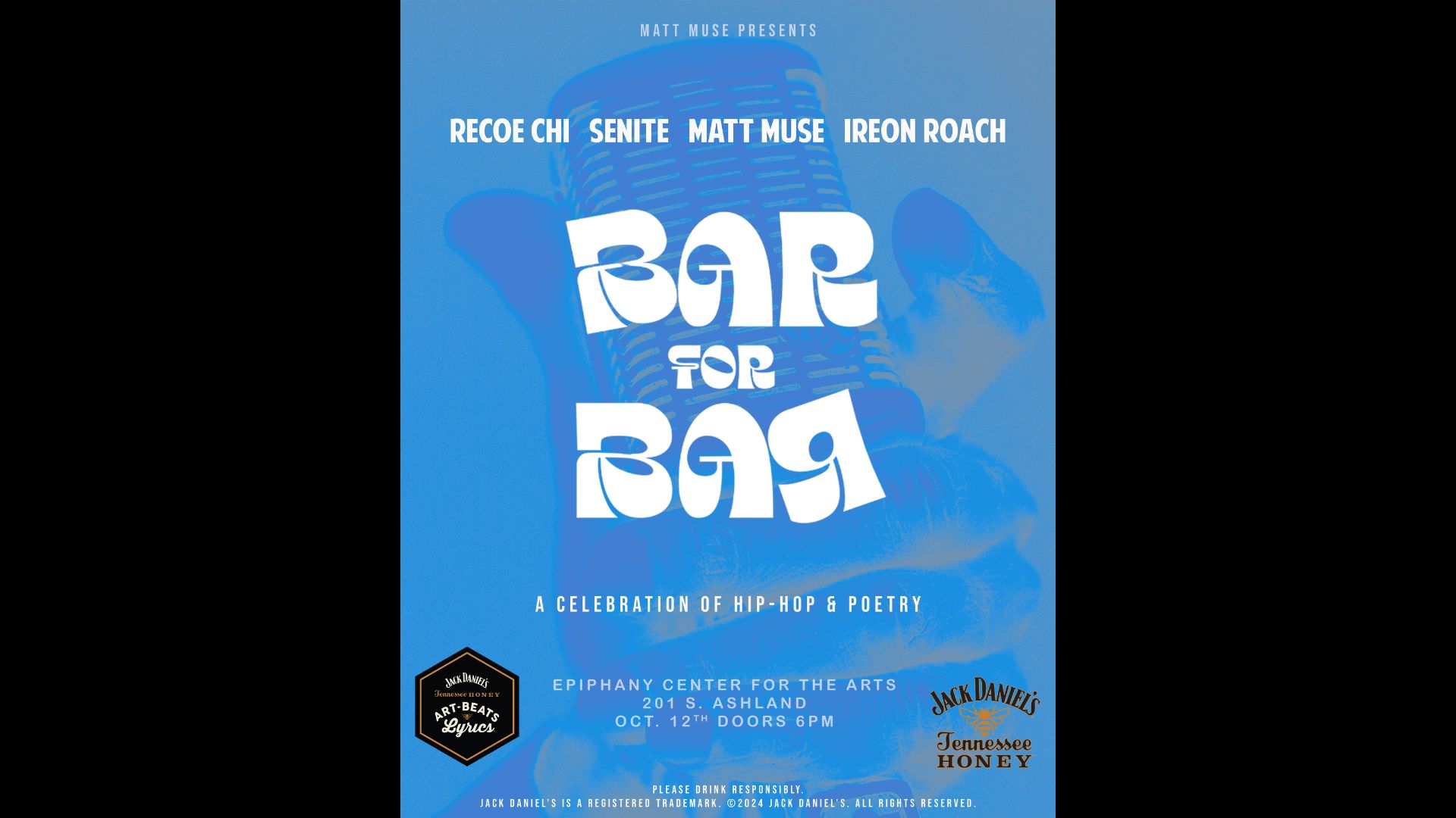 Bar For Bar - A Celebration of Hip Hop & Poetry - Epiphany Center for ...