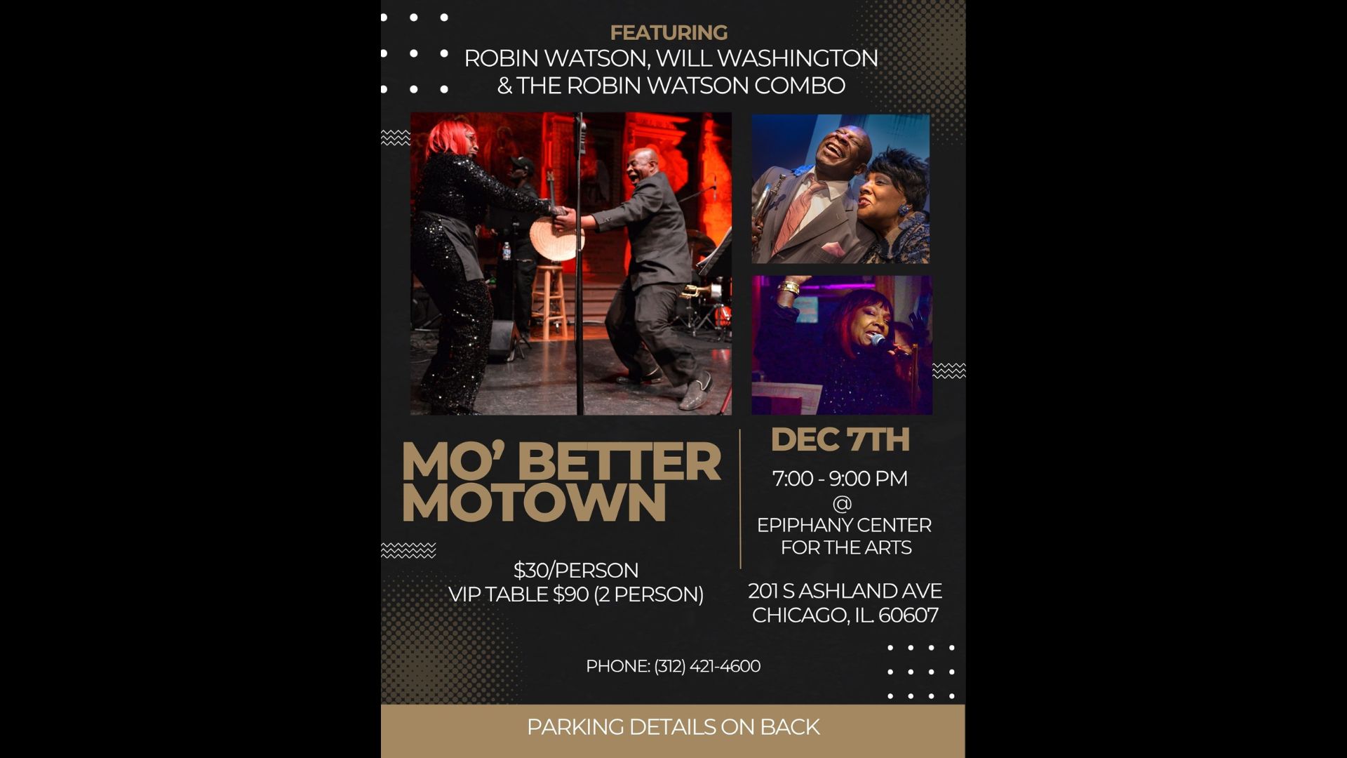 Robin Watson and Will Washington - Epiphany Center for the Arts